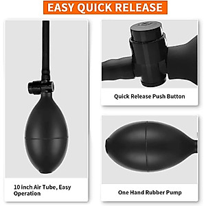 Gute Air Wedge Bag Pump, 3Pack Commercial Inflatable Air Wedge Pump Tool,Air Wedge Pump Bag Tool-Professional Leveling Kit,Air Wedge Bag for Variety of Jobs. 300 LB Rating (3Sizes)