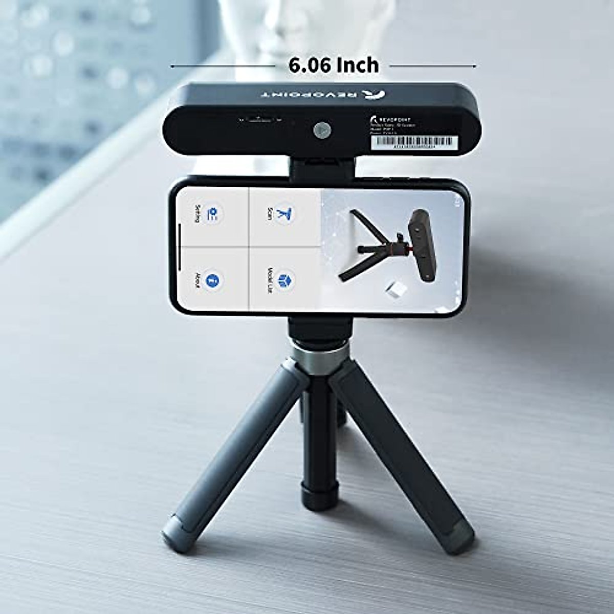Revopoint 3D Scanner 0.05mm Precision 10 FPS Scan Speed Portable 3D Scanner for 3D Printing - POP2 Standard
