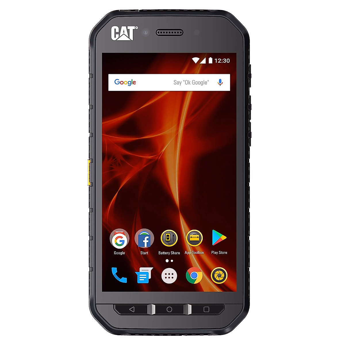 CAT PHONES S41 Unlocked Rugged Waterproof Smartphone, Network Certified (GSM), U.S. Optimized (Single Sim) (Renewed)