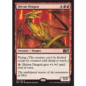 Magic: the Gathering - Shivan Dragon (281/269) - Magic 2015
