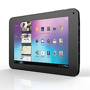 Coby 7-Inch Android 4.0 8 GB Internet Tablet 16:9 Capacitive Multi-Touch Widescreen with Built-in Camera, Black MID7065-8
