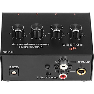 Polsen HPA-4X2 4-Channel Stereo Reference Headphone Amplifier(2pack)