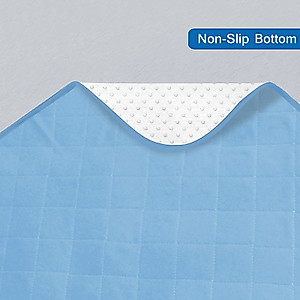 Incontinence Bed Pads 34'' x 52'', Washable Pee Pads for Adults, Non-Slip Chuck Pads Quilted, Bed Pads for Incontinence Washable, Reusable Incontinence Sheet Protector for Adults, Kids and Seniors