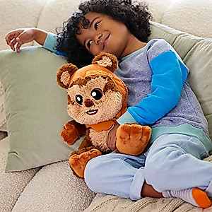 Disney Store Official Star Wars Wicket Ewok Plush with Big Feet – Small 11-Inch Cuddly Toy for Fans, Perfect Collectible & Gift for All Ages – Iconic Ewok Design
