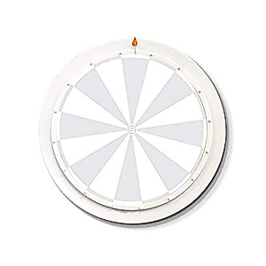 i-Scream Roulette Spinning Wheel - 12.6 Inch, 3 Customizable Boards with 8,16 and 30 Slots, Dry-Erase Prize Wheel, Perfect for Classroom, Sports Activities, Kids' Parties, Raffles, and Games