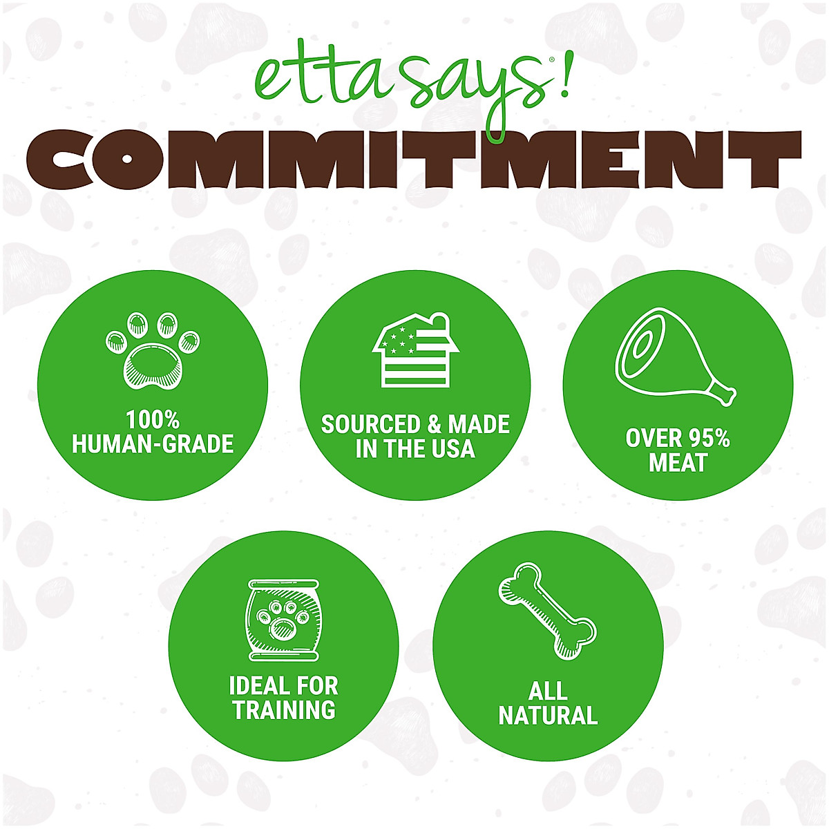 etta says! Big Yumm Sticks - Real Meat Beef Dog Treats - Human Grade - Made in The USA (24 Count Pack of 1)