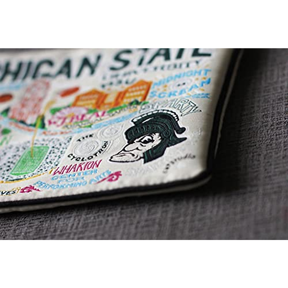 Catstudio Michigan State University Collegiate Zipper Pouch Purse | Holds Your Phone, Coins, Pencils, Makeup, Dog Treats, & Tech Tools