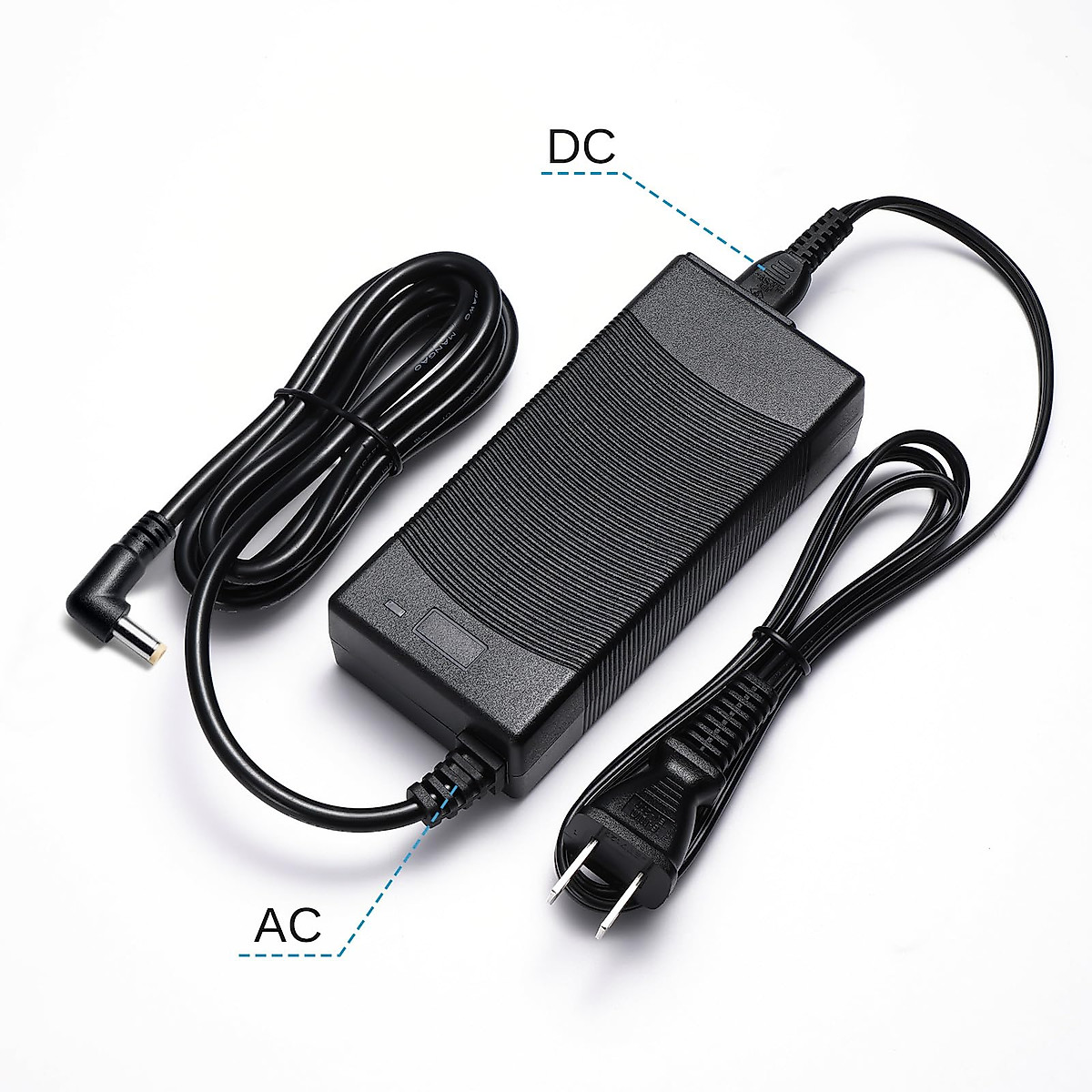 Genmitsu Power Supply Adapter for Upgraded 20000RPM Spindle Compatible with CNC Routers 3018-PRO/3018-PROVer/3018-PROVer Mach3/4040-PRO/4040 Reno, 24V 4A DC, 12.7 x 5.6 x 2cm