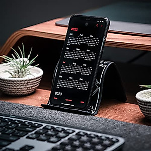 Airplane Travel Essentials for Flying Flex Flap Cell Phone Holder & Flexible Tablet Stand for Desk, Bed, Treadmill, Home & In-Flight Airplane Travel Accessories - Travel Must Haves Cool Gadgets (Pro)