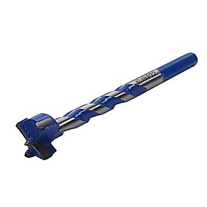 Hegebeck Forstner Drill Bits 7/8" Woodworking Hole Saw Boring Drill Bits Carbide Wood Drilling Cutter with 1/3inch Hex Handle for Wood Plastic Plywood 1 Pcs