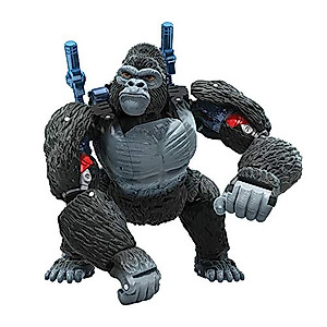 Transformers Toys Generations War for Cybertron: Kingdom Voyager WFC-K8 Optimus Primal Action Figure - Kids Ages 8 and Up, 7-inch