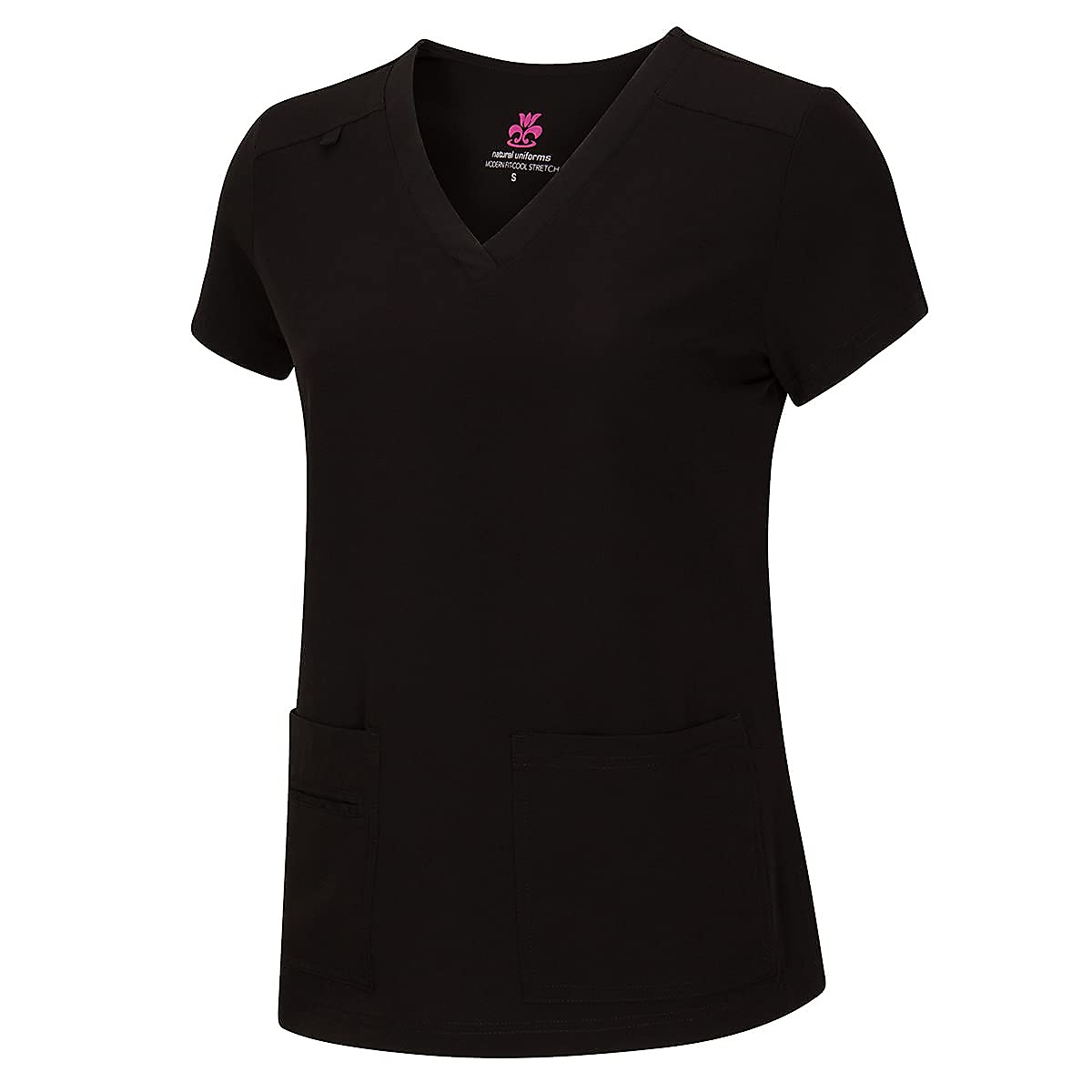 M&M SCRUBS Women's Breathable Cool Stretch Fabric Scrub Top and cargo Pant Set