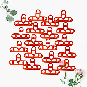 3/8 inch Red Orange Color 100pcs 10mm Bricklaying Spacer Tile Spacer Masonry Paving Spacer Mortar Brick Jointing Spacer Window Spacer Bathroom Tile Spacer Grout Line Spacer