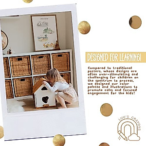 Educational Posters for Toddlers 11x17 inches - Preschool Posters - Worldmap, Solar System Poster, Seasons Chart, USA Map - Nursery Wall Decor - Set of 4 Learning Classroom Posters for Home Kindergarten - Unframed