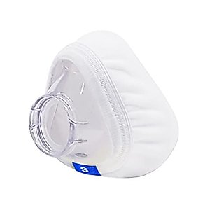 resplabs CPAP Mask Liners - Compatible with ResMed N20 Nasal CPAP Masks, Small - Reusable, Washable Cushion Covers - 4 Liner Pack