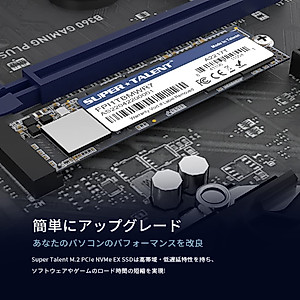 Super Talent M.2 PCIe NVMe EX 1TB FPI1TBMWR7 PCIe Gen 3X4