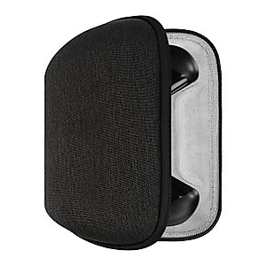 GEEKRIA Shield Case Compatible with Steam Controller, Hard Shell Case Travel Carrying Portable Storage Bag with Internal Mesh Pocket for Charging Cable (Black)