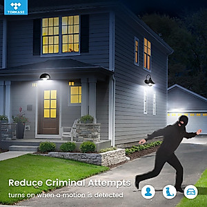 Motion Sensor Light Bulbs, 13W (100Watt Equivalent), Motion Activated Dusk to Dawn Security LED Bulb, 5000K Daylight, Energy-Efficient, for Indoor and Outdoor Lighting, Porch, Stairs, Hallway 3Pack