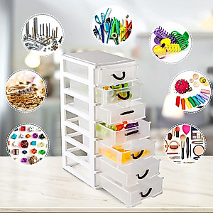 Rempry 2 Packs 7.1"x5.1"x13.2" Mini Organizer Box Storage