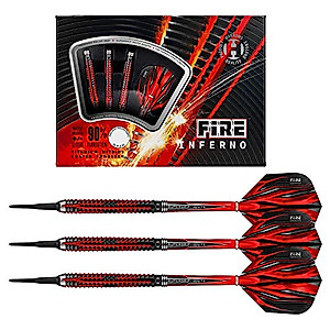 Harrows Fire Inferno 90% Tungsten Soft Tip Darts (18)