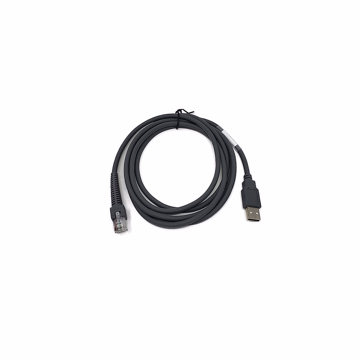 MOTOROLA, DS4208, USB KIT, Includes Scanner (DS4208-SR00007WR) and 7 Foot Straight Shielded USB Cable (CBA-U21-S07ZAR), Black - Model#: DS4208-SBZU0100ZWR (Renewed)