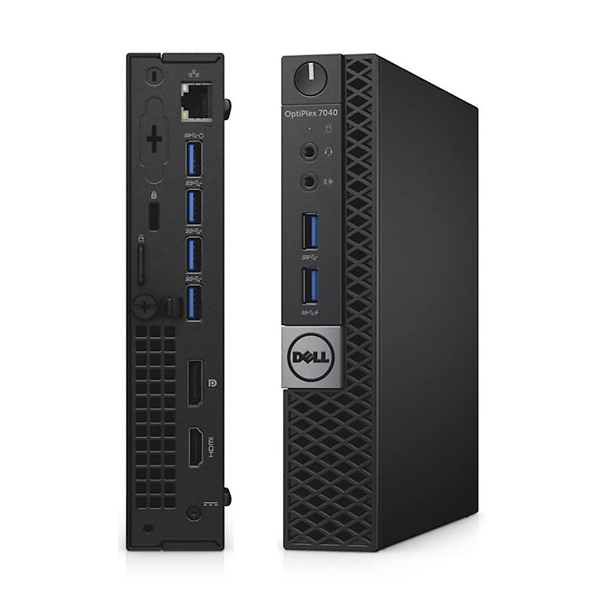 DELL OPTIPLEX 7040 6th Gen Micro Business Desktop Computer, Intel Quad Core i5 6500T up to 3.1GHz, 16G DDR4, 1T SSD, WiFi, BT 4.0, USB 3.0, HDMI, DP, Win 10 64-Bit Supports EN/ES/FR(CI5)(Renewed)