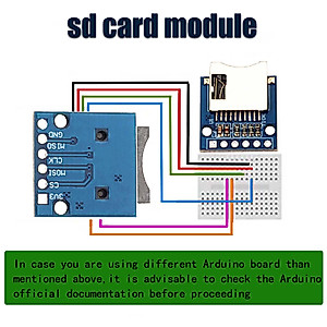 10pcs Micro SD SDHC TF Card Adapter Reader Module with SPI Interface Level Conversion Chip Compatible for Arduino Raspberry PI