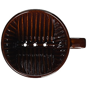 Kalita Ceramic Coffee Dripper 101 Lotto Brown # 01003