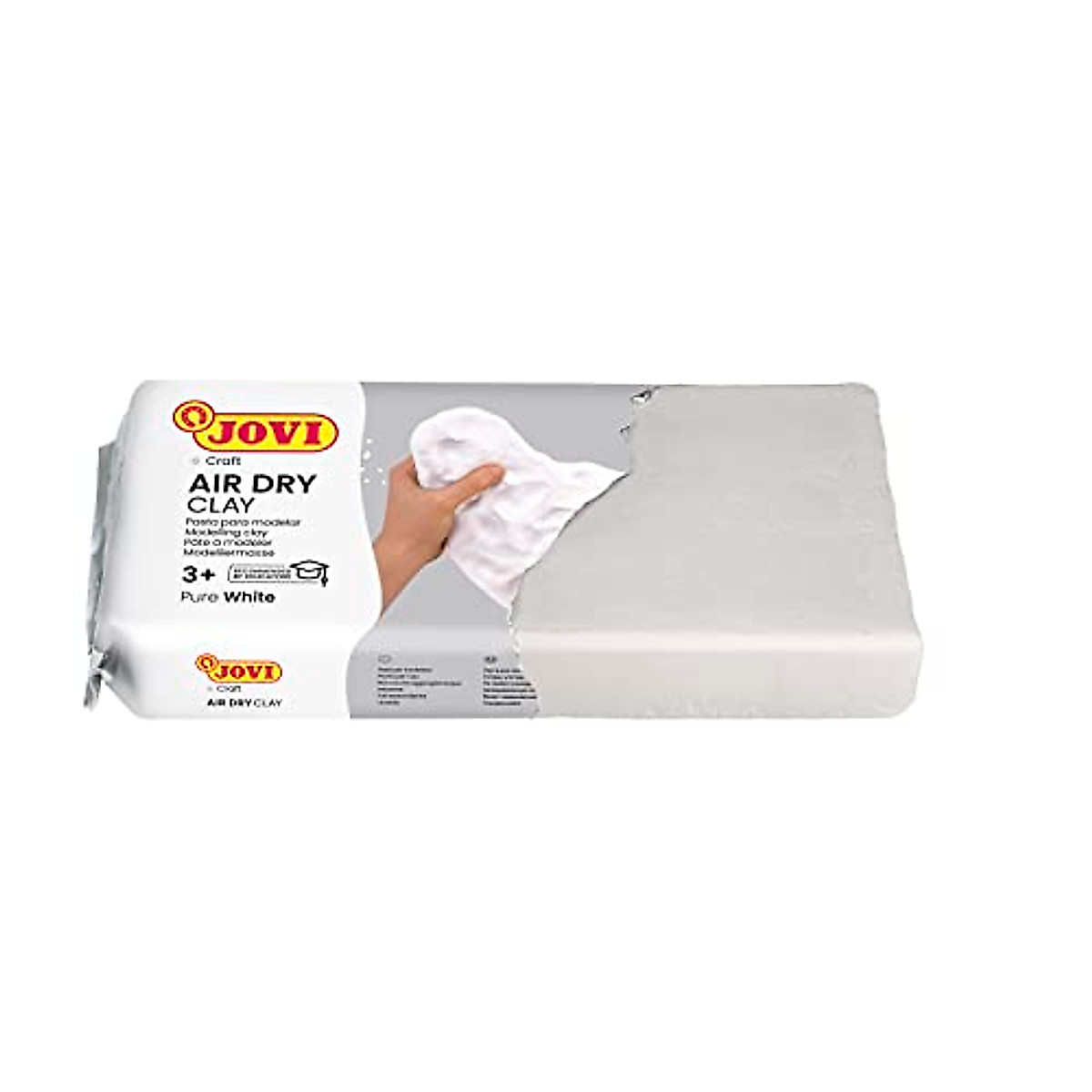 Jovi Air Dry Modeling Clay; 2.2 White
