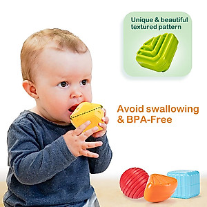 Montessori Sensory Toys for 1 Year Old Boy and Girl, Baby Shape Sorting Bin Gifts for 12 Months, Early Learning Educational Toddler Bath Toys for Toddlers