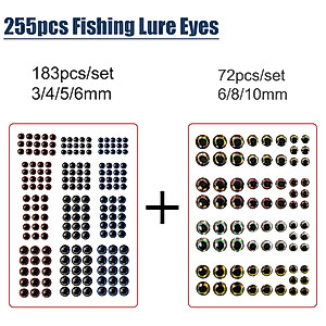 Unpainted Fishing Lures Blank Minnow Crankbaits Hard Bait Bodies Set Fishing Treble Hooks Fishing Split Rings DIY Fishing Tackle Kit 342pcs