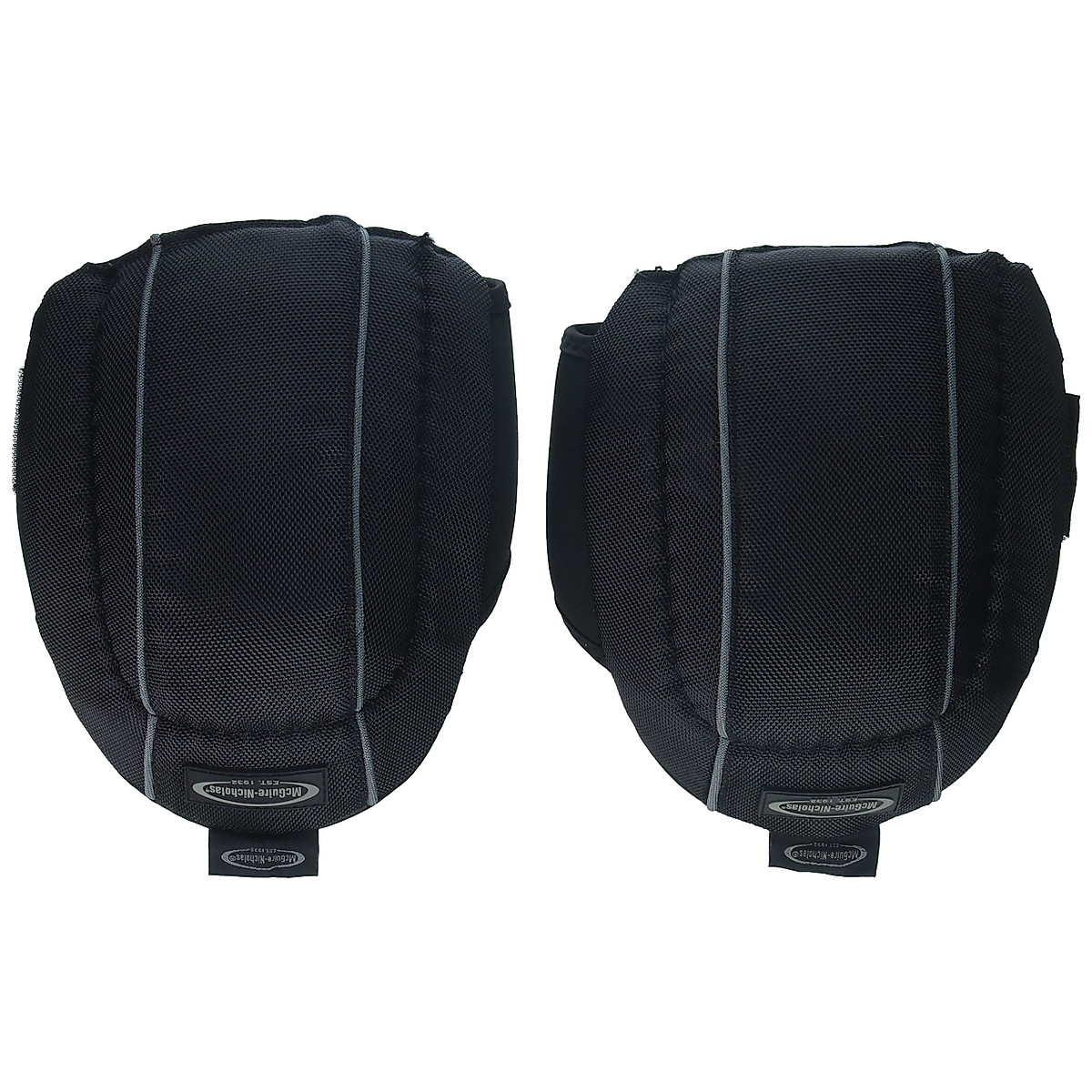 McGuire-Nicholas Non-Marring Knee Pads, Premium EVA Foam Construction Knee Pads for Flooring, Construction, Painting, Welding, Plumbing, black/gray (22377-3)