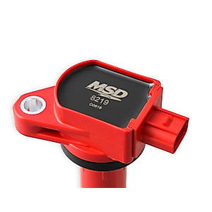 8219 MSD Ignition Coil - Blaster Series - Honda/Acura 2.4L - Red