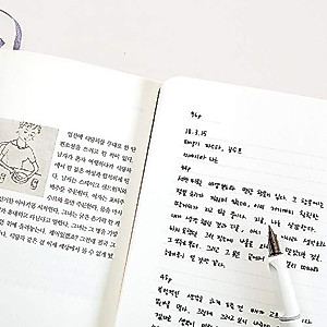 EEDENDESIGN Cherishable Hardcover Boundbook Ruled Lined Notebook Journal Diary 5.3" x 7.6" x 0.7"_Sunset