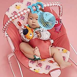 Lalalu Mini Handheld Tripod Stroller Fan 2000mAh Personal Portable Car Seat Flexible Baby Fans USB Battery Powered Desk Fan (Blue)