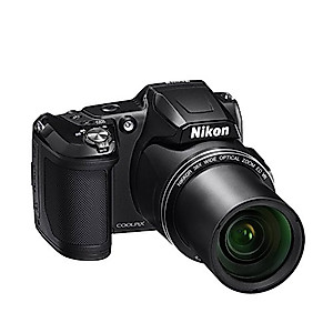 Nikon COOLPIX L840 Digital Camera with 38x Optical Zoom and Built-in Wi-Fi (Black) (Renewed)