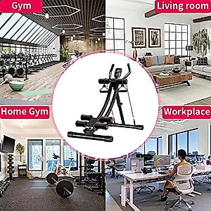 Fitlaya Fitness AB Workout Equipment Home Gym Exercise Equipment Abdominal Exercise Fitness Equipment with Resistance Bands
