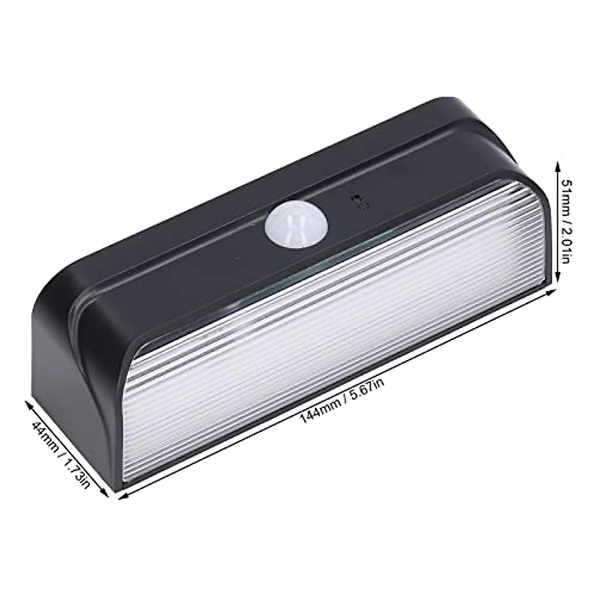 LED Outdoor Lights, IP65 Waterproof Body Induction LED Wall Light Energy Saving Highly Durable Heat Resistant for Garden for Corridor for Home