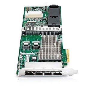 HP 587224-001 Controller - Smart Array P812, 24 ports, 1GB, PCIe, SAS, supports up to 108 hard drives New Bulk (Renewed)