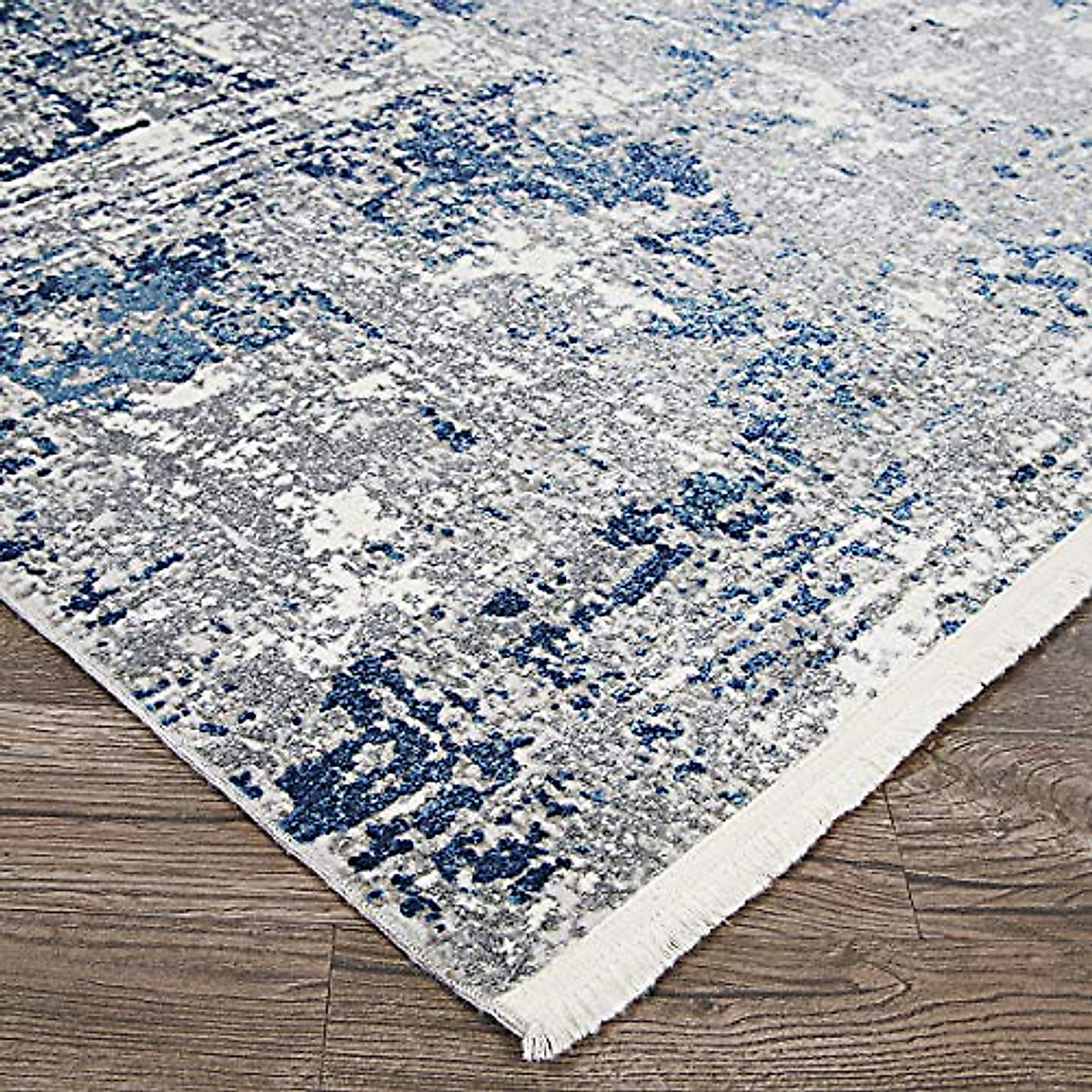 Couristan Marblehead Breccia Area Rug, 7'10" x 10'3", Blue Grey
