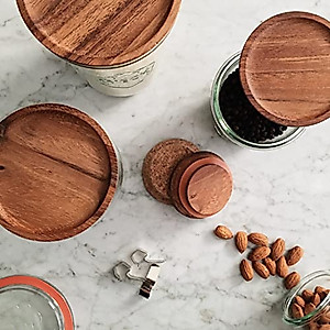 Weck Wood Lid (Large=100mm) Fits models 740, 741, 742, 743, 738, 739, 744, 745, 748, 974