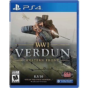 Wwi: Verdun - Western Front For Playstation 4 [new Video Game] Ps 4