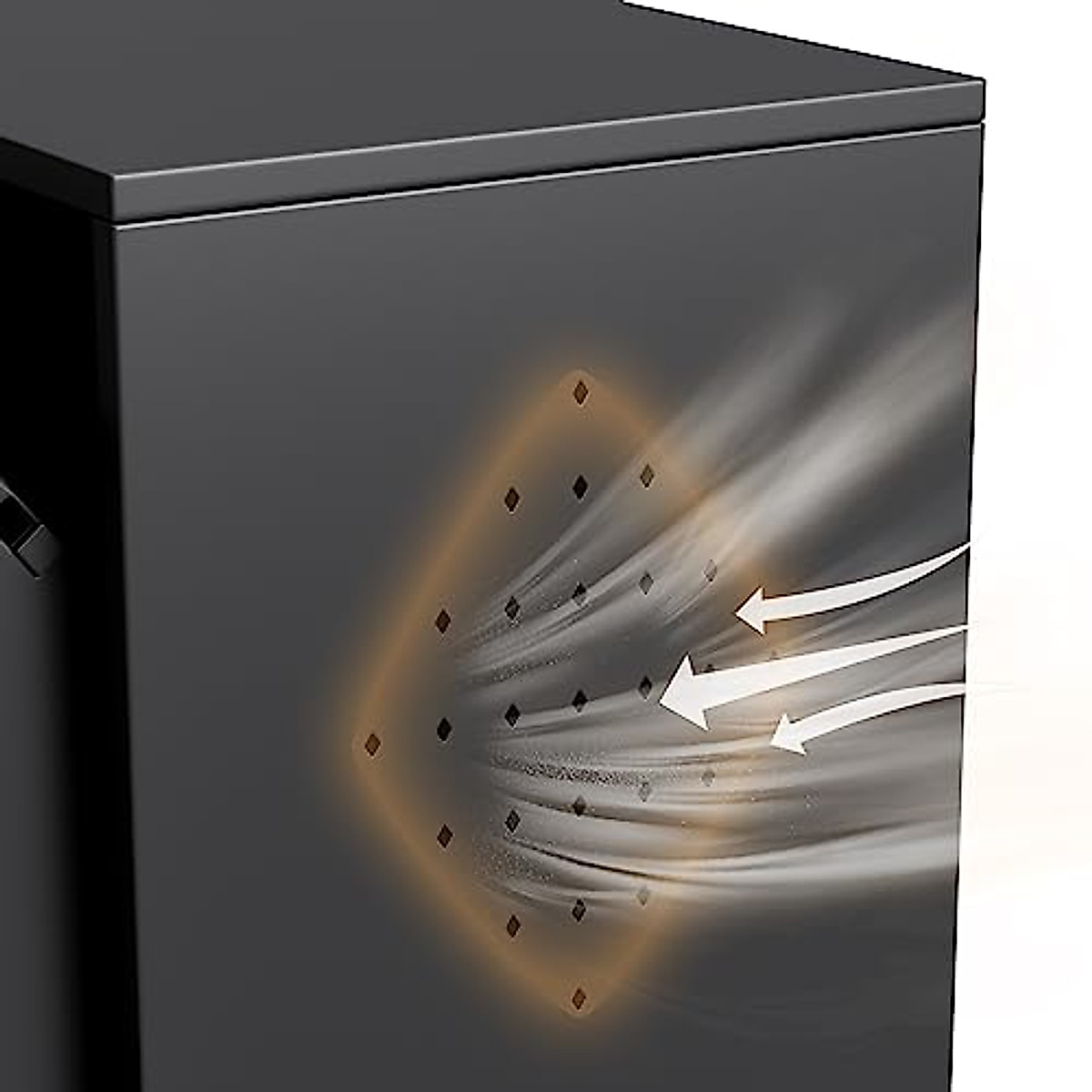 WIILAYOK Shoe Cabinet - Freestanding or Wall Mounted Shoe Storage Organizer with 3 Flip Drawers and Adjustable Shelves - Ideal for Entryway, Hallway, Living Room