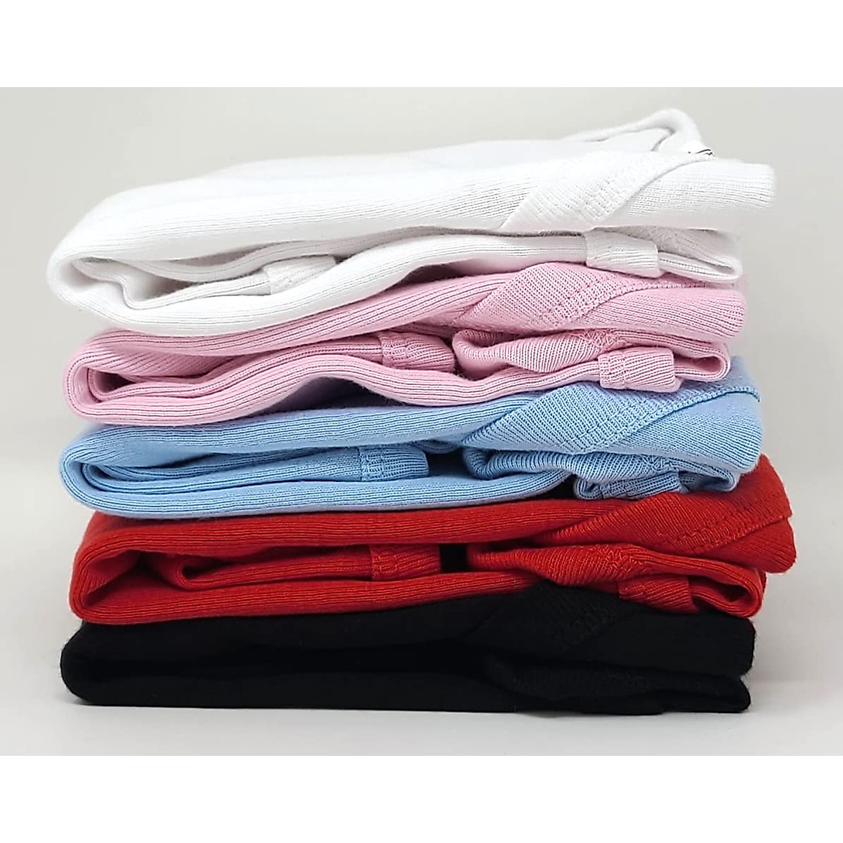 Andrew Scott Baby 4 Pack Bodysuit / 100% Soft Cotton Long Sleeve Onesie (12 Months, 4 Pack - Assorted Color)