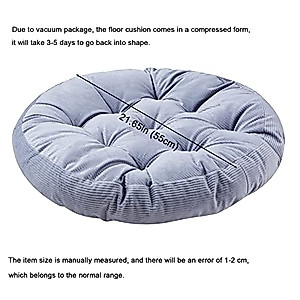 Big Hippo Adirondack Chair Cushion + Round Floor Cushion