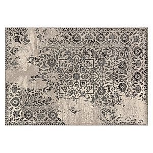Loloi Emory Charcoal/Ivory 2'-5" x 7'-7" Runner Rug