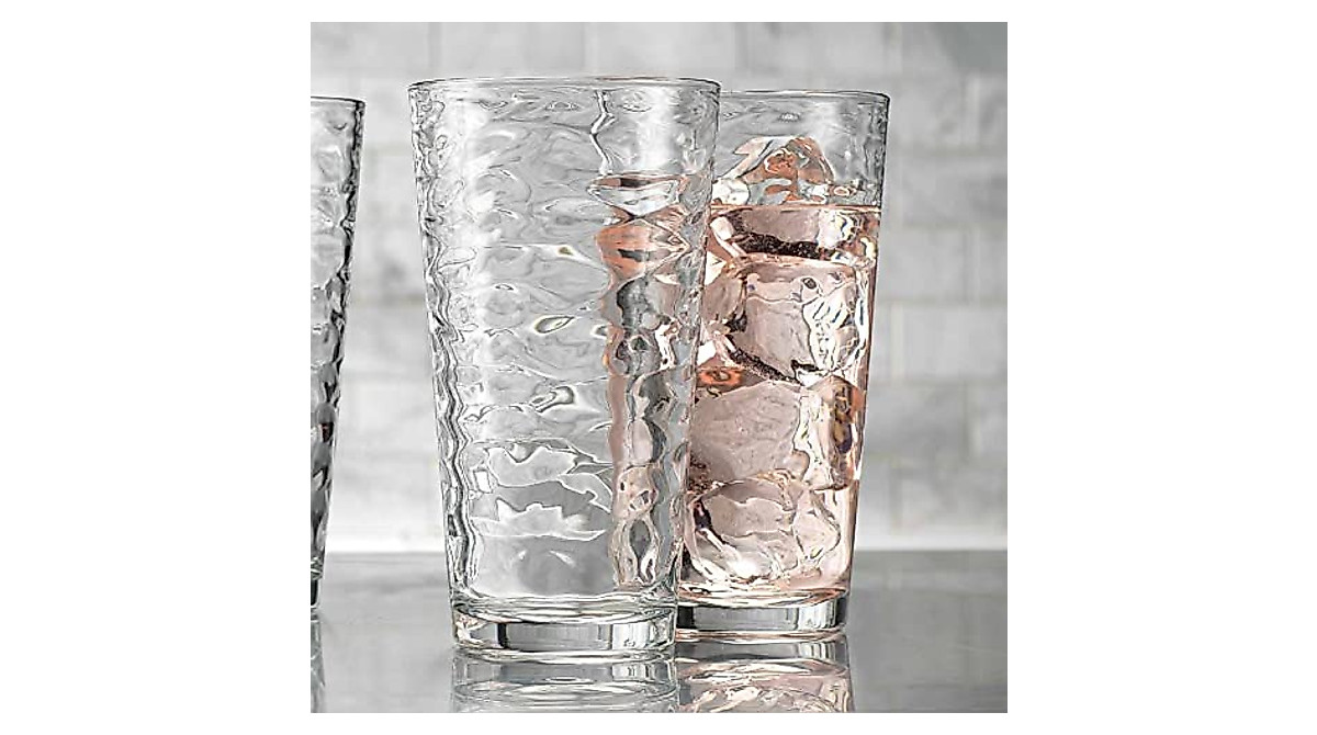 Glaver's Highball Glass Set of 10 - Premium Quality Drinkware