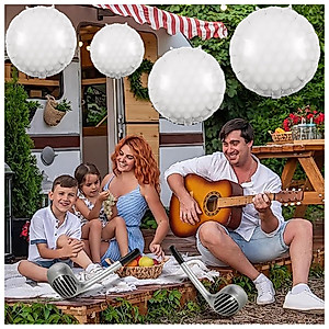8 PCS Golf Balloons Golf Themed Party Decorations,2 Pcs Inflatable Golf Club 6 Pcs 18'' Huge Golf Ball Balloons,Party Accessory,Foil Mylar Golf Ball Balloons For Birthday Sports Graduation Party