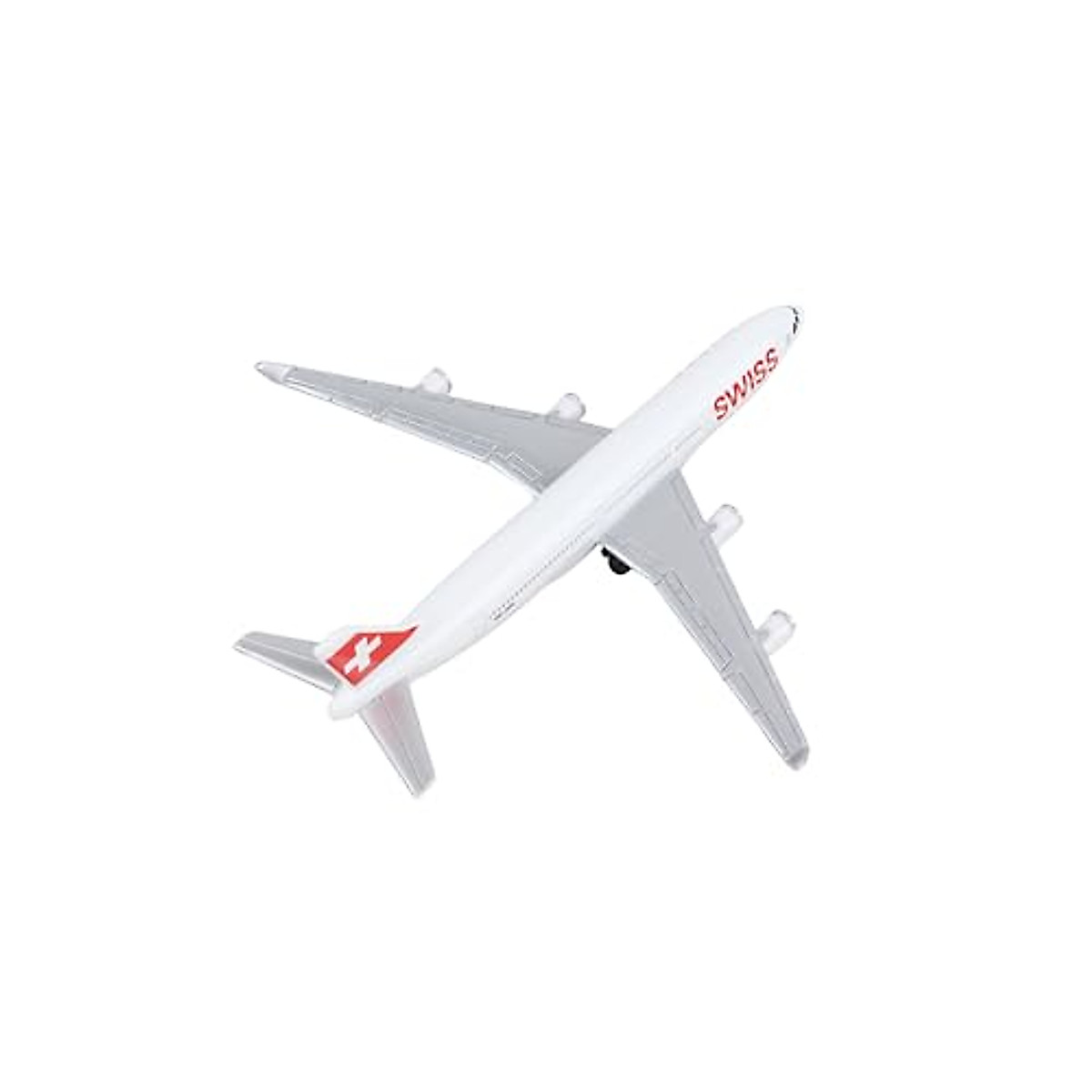 Daron Toy Airplane – Swiss – Die-Cast Metal Model Airplane Toy with Plastic Parts for Kids Ages 3+