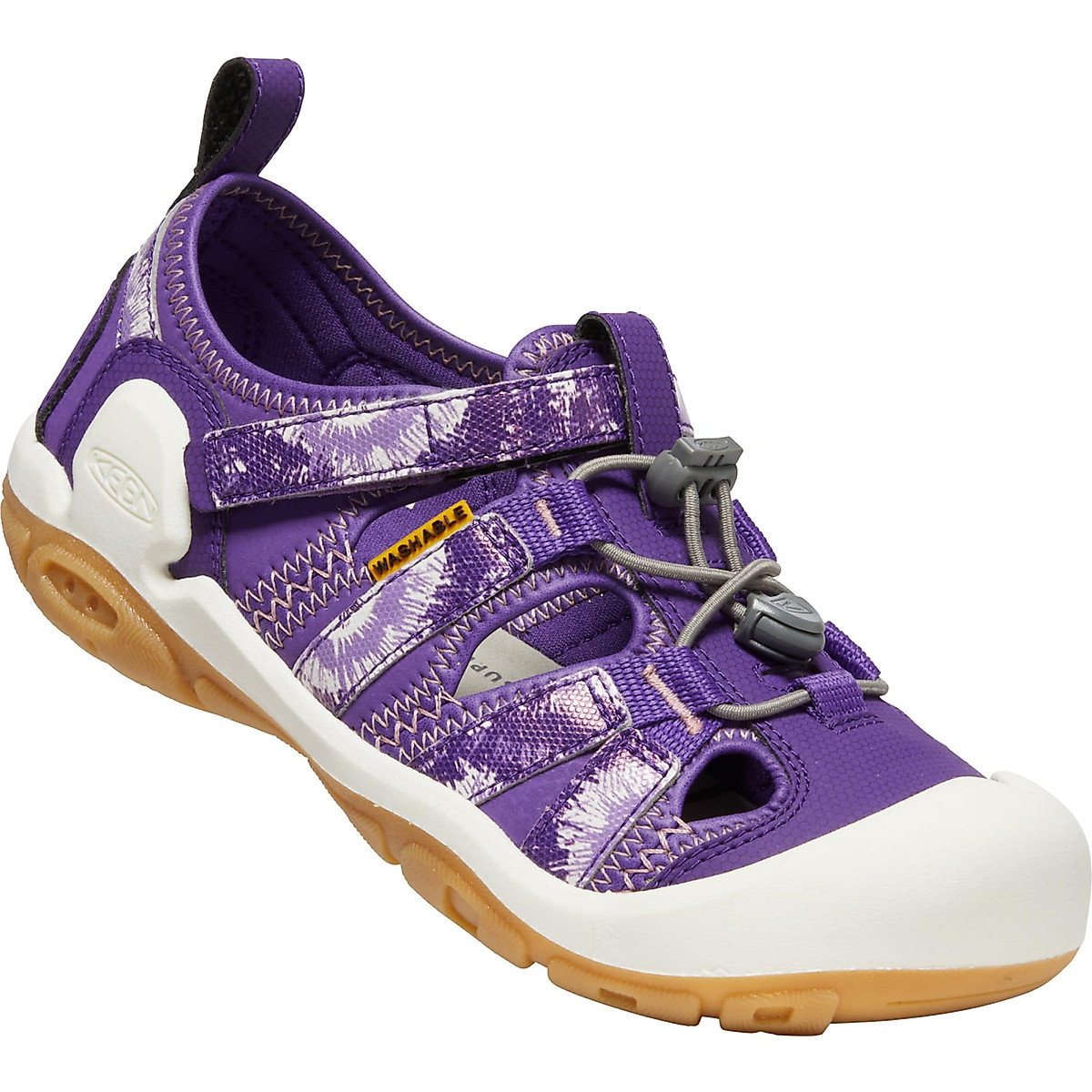 KEEN Knotch Creek Casual Comfortable Sandals, Tillandsia Purple/English Lavender, 8 US Unisex Little Kid